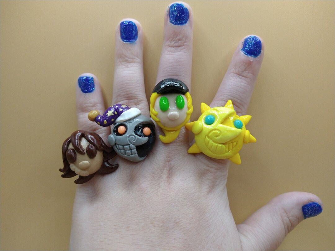 Made to Order, Five Nights at Freddy's Rings Set #4, Security Breach - Etsy