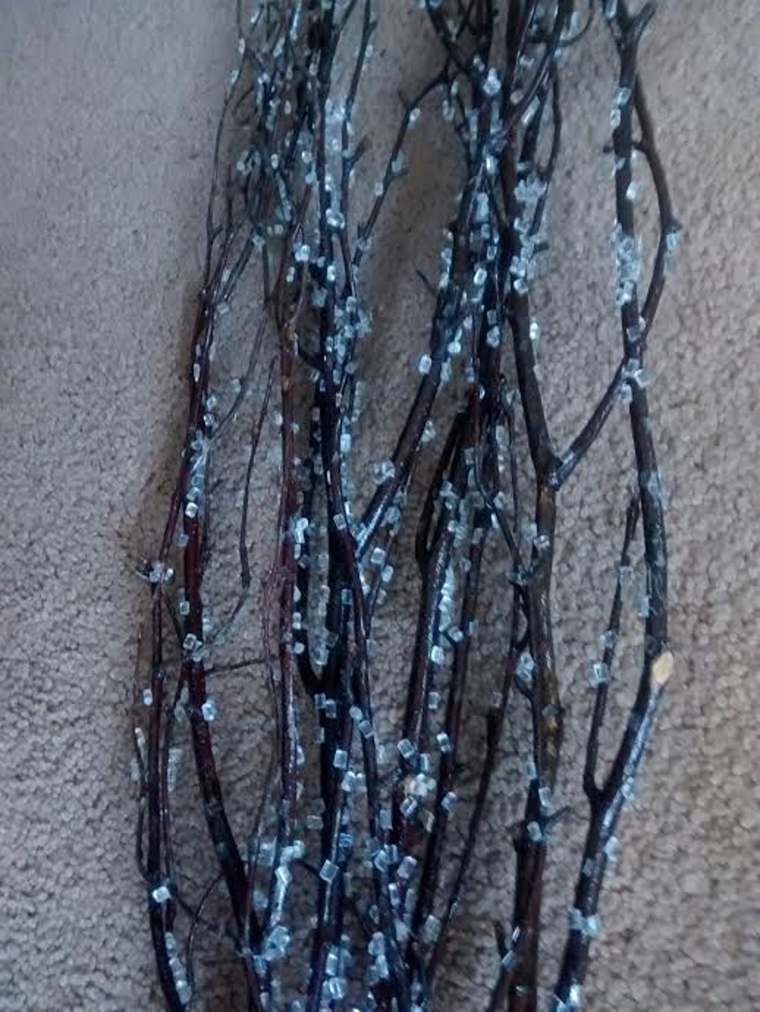 Iced Birch Tree Branches (24-48 Pieces) 3'-4' - Birch Branches/bulk ...
