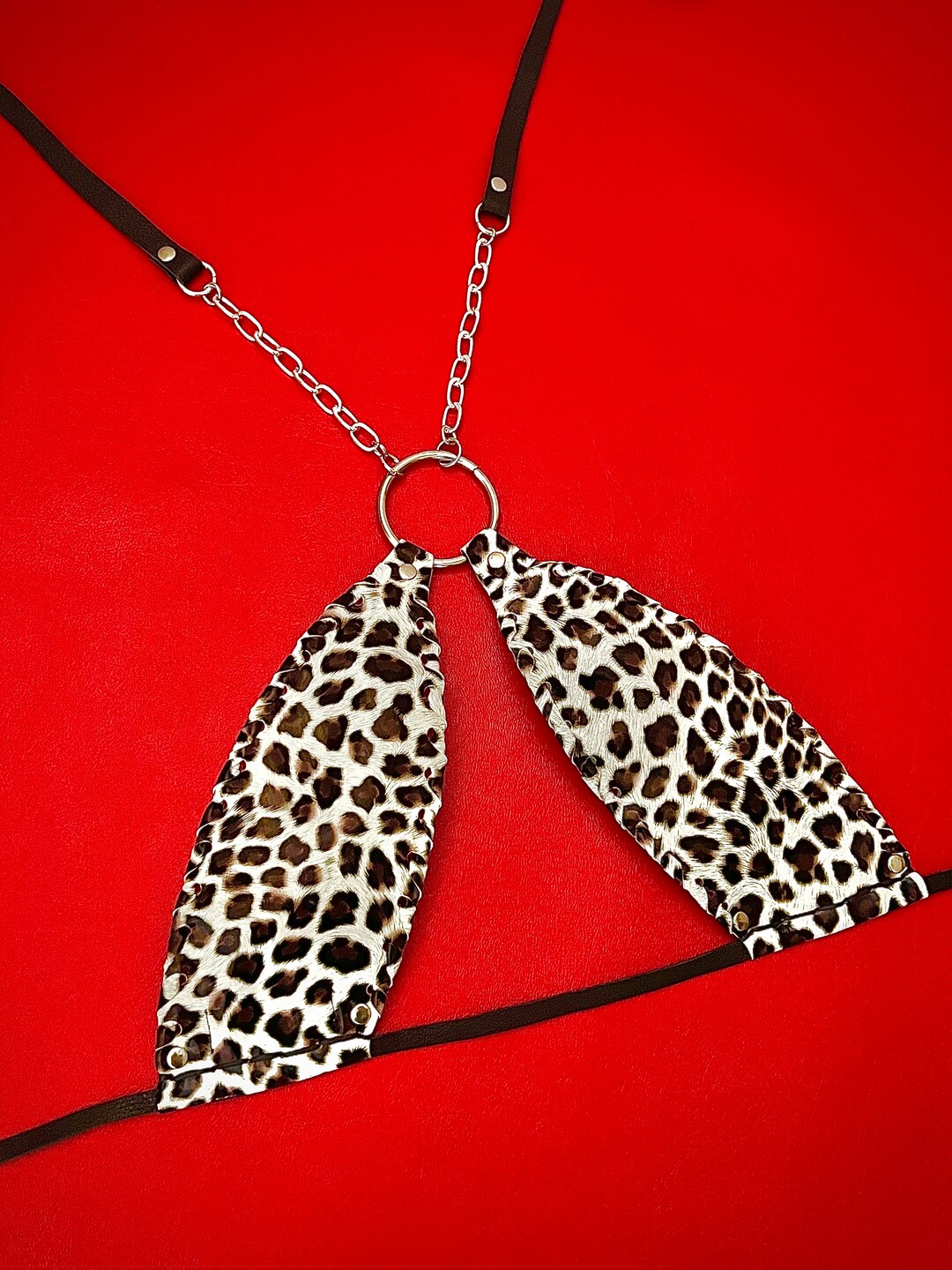 Snow Leopard Cross Top - Etsy