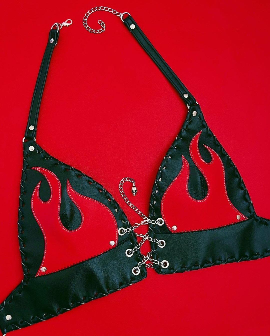 Hwy to Hell Vinyl Halter - Etsy