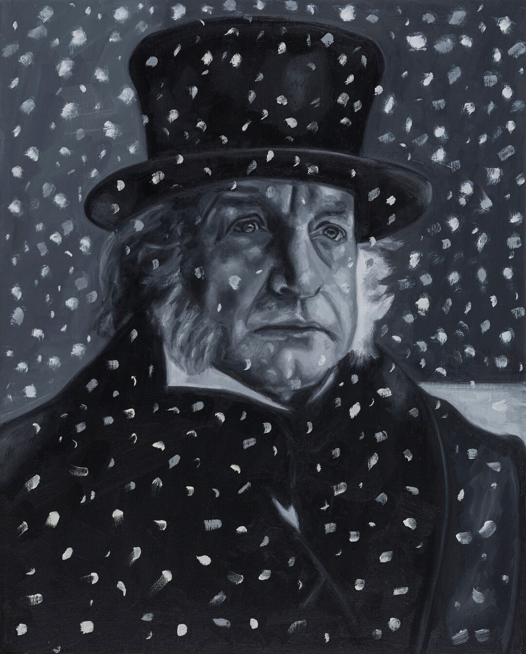 Classic A Christmas Carol Scrooge Art Print Painting - Holiday Home ...