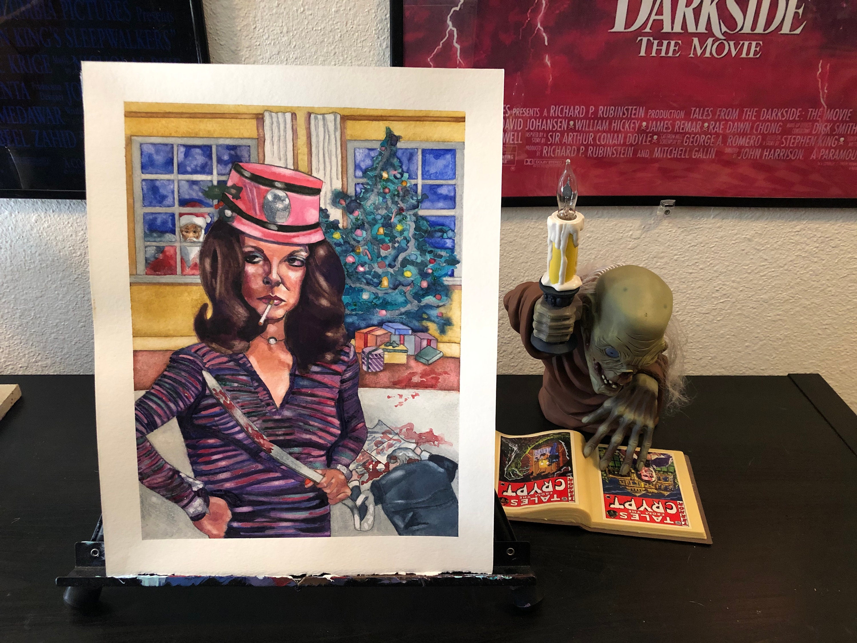 Tales From the Crypt Horror Painting Scary Art Horror Film Art Horror ...