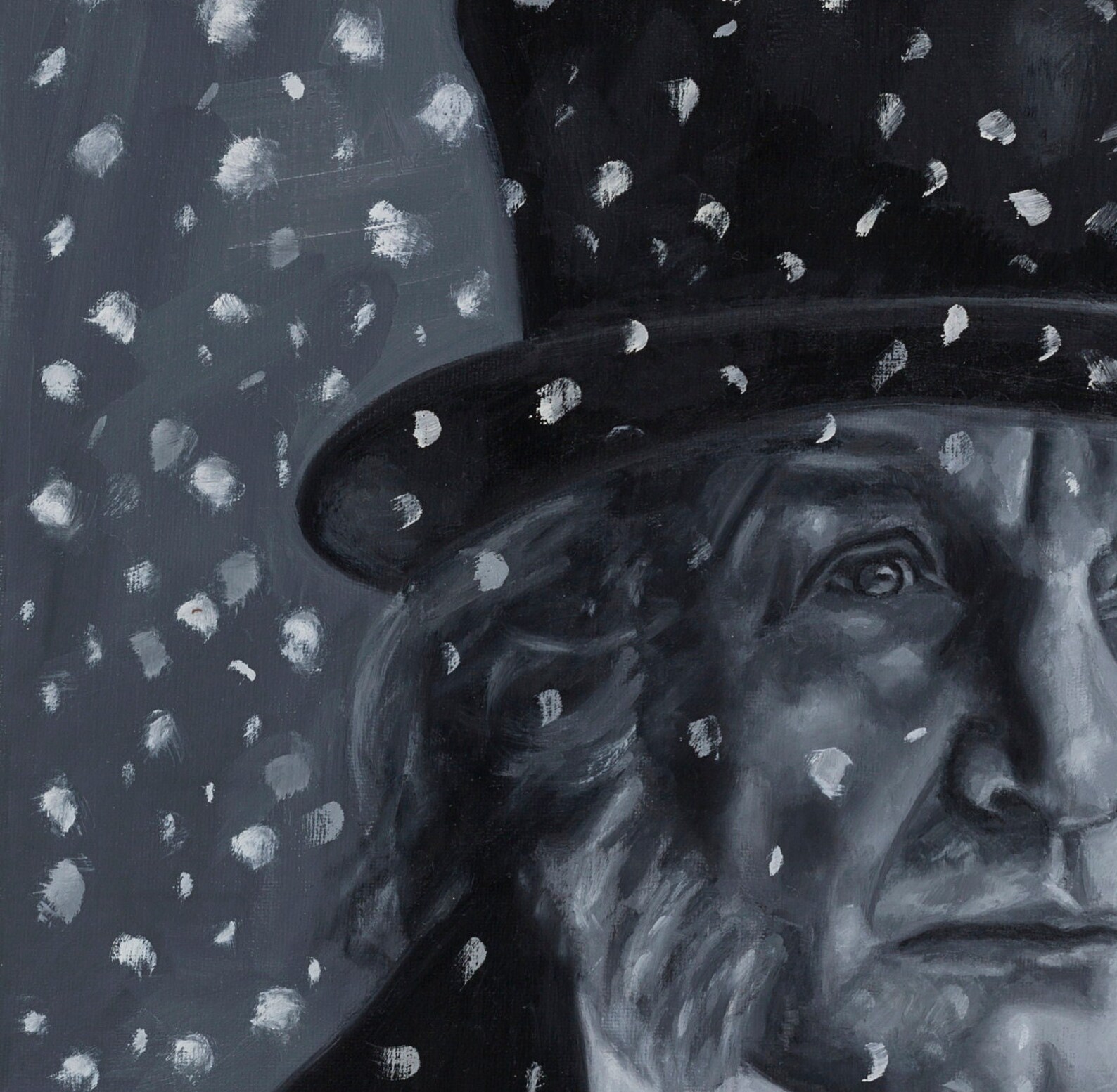 Classic A Christmas Carol Scrooge Art Print Painting - Holiday Home ...