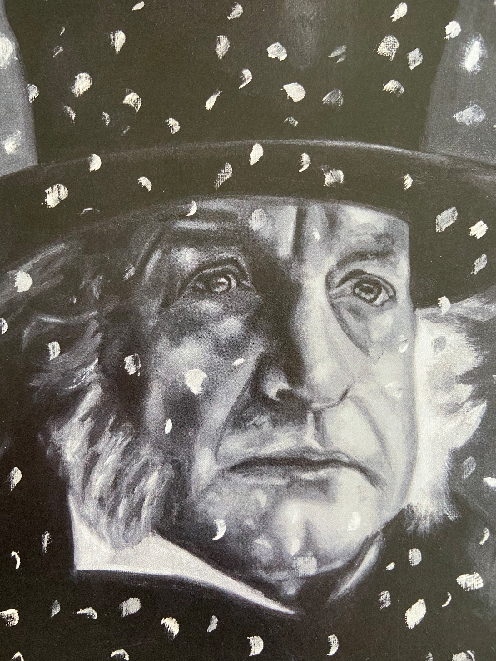 Classic A Christmas Carol Scrooge Art Print Painting Holiday Home Decor ...