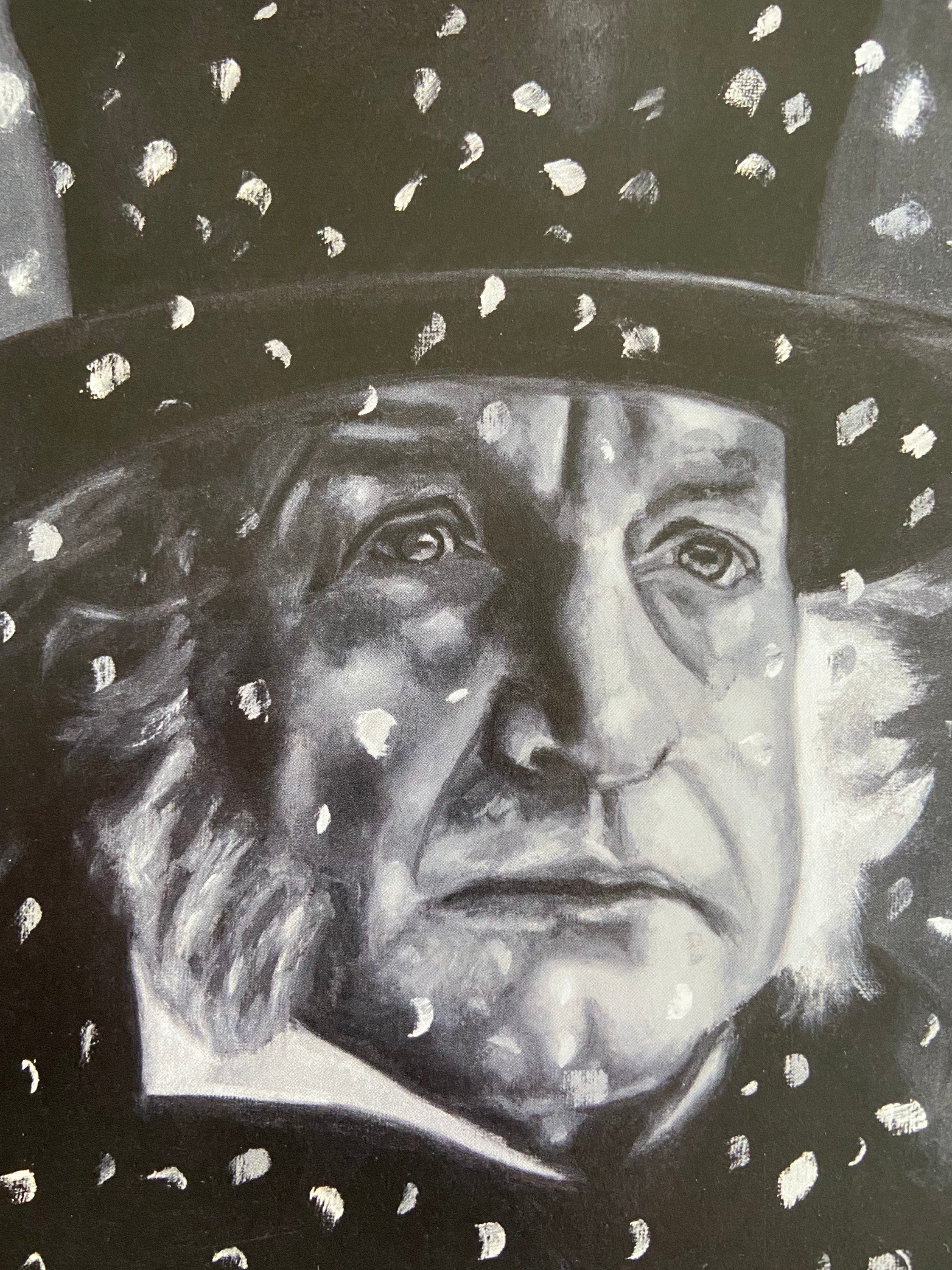 Classic A Christmas Carol Scrooge Art Print Painting Holiday Home Decor ...