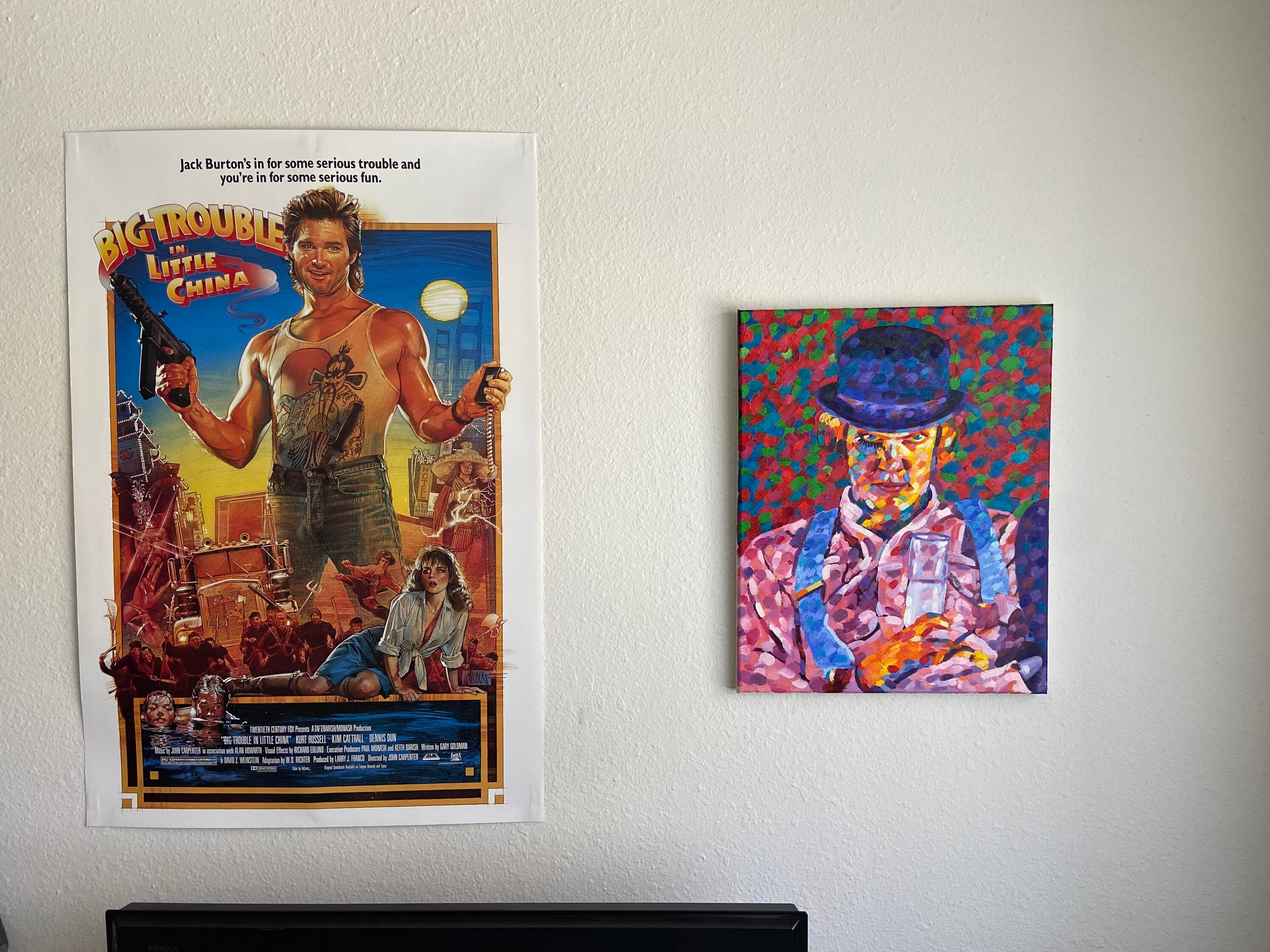 A Clockwork Orange Clockwork Orange Alex Delarge Horror Painting Horror ...