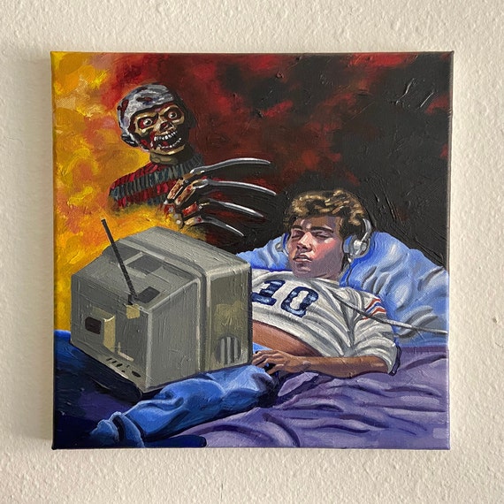 Freddy Krueger Painting
