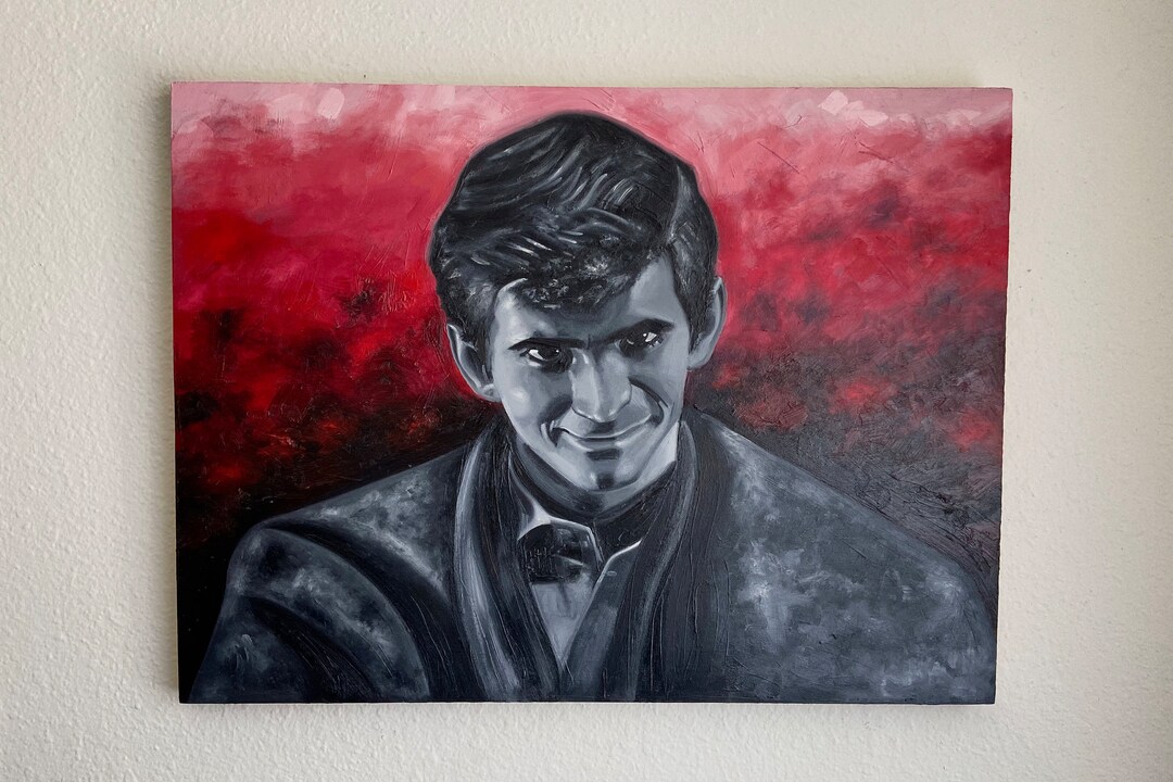 Psycho Psycho Art Norman Bates Horror Film Art Horror - Etsy