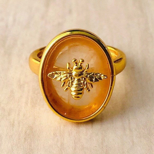Bee Ring - Etsy