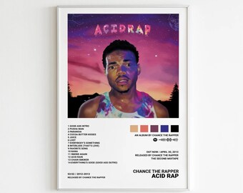 Chance the Rapper Album Cover - Etsy