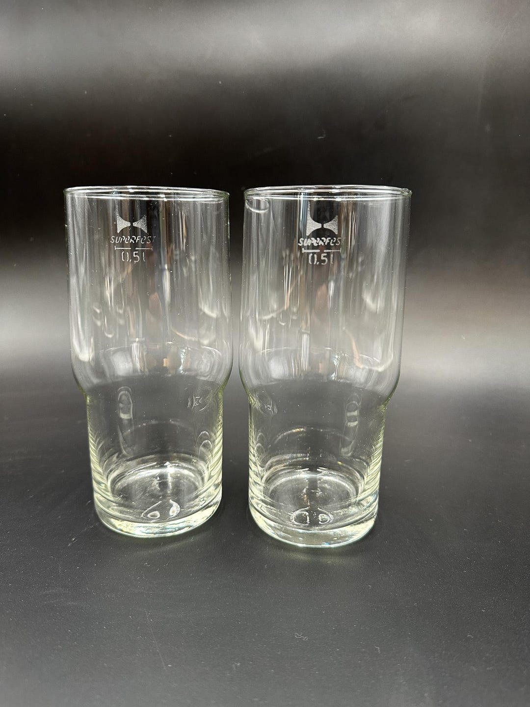 2x Superfest Glasses Glass GDR Bauhaus 0.5l 001 - Etsy