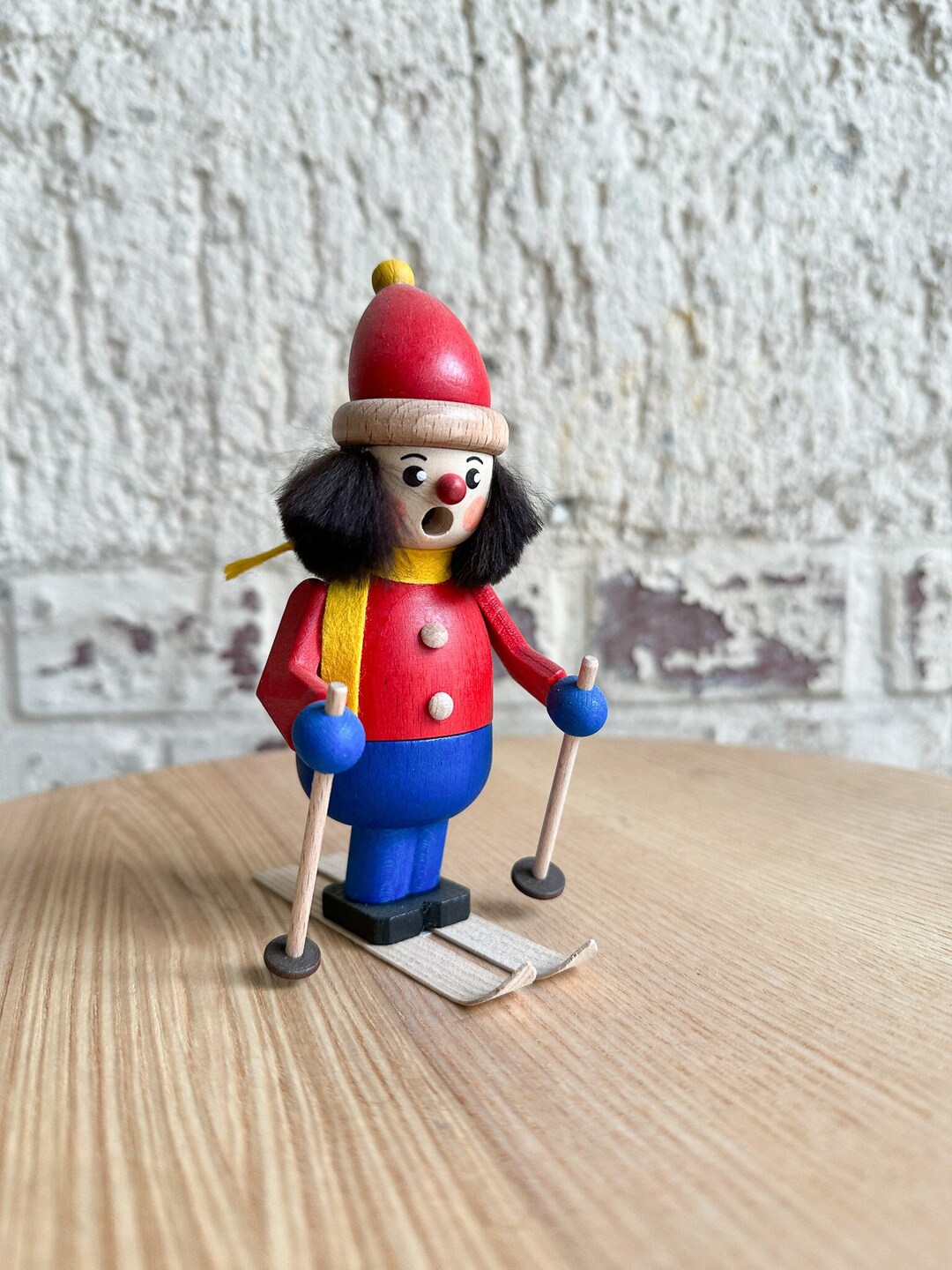 Small Smoker Wood-maker Wooden Figure Erzgebirge Ore Mountains - Etsy