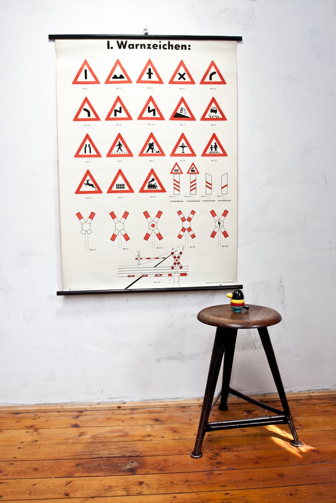 Ticket GDR Road Signs Map Mural Image - Etsy