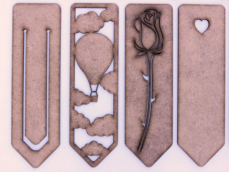 Bookmarks Laser Cut Digital File for Wood, Acrylic, Card Etc. 15 ...