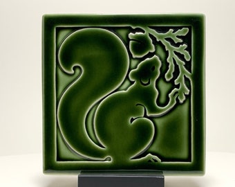 Craftsman Art Tile | Etsy