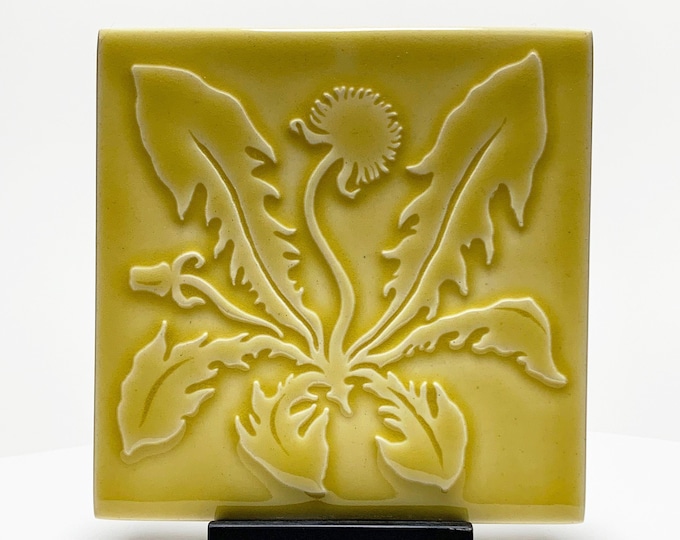Dandelion Tile - Etsy
