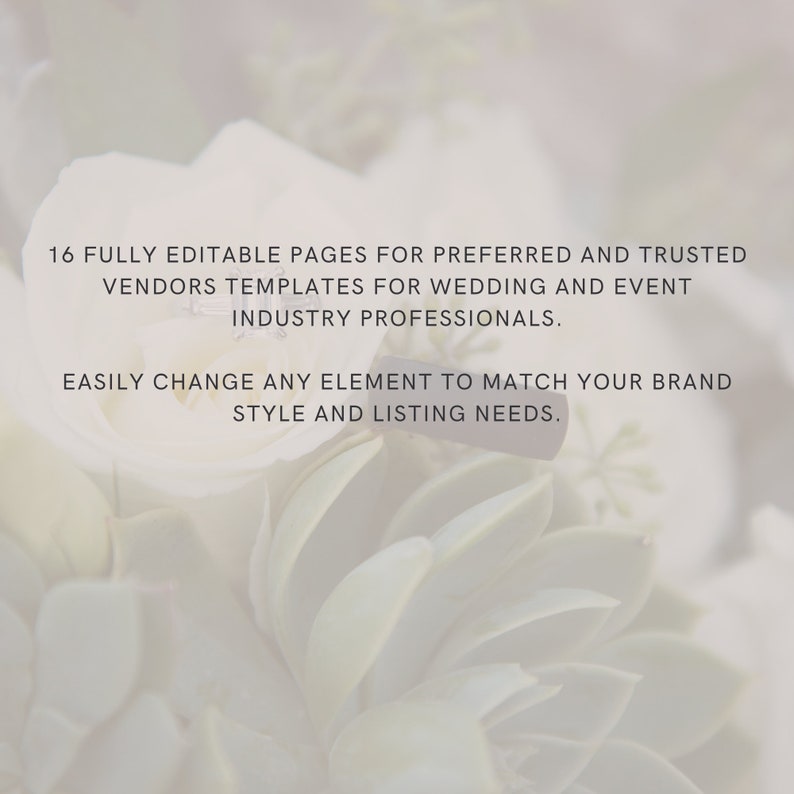 Canva Preferred Vendors List, Vendor Recommendation List, Canva ...