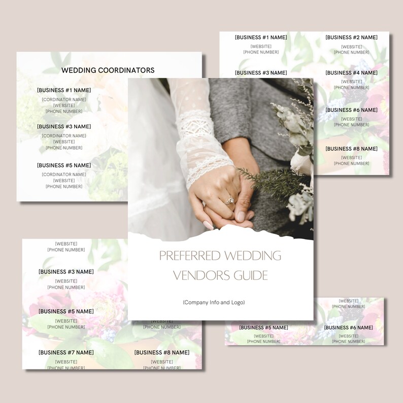 Canva Preferred Vendors List, Vendor Recommendation List, Canva ...