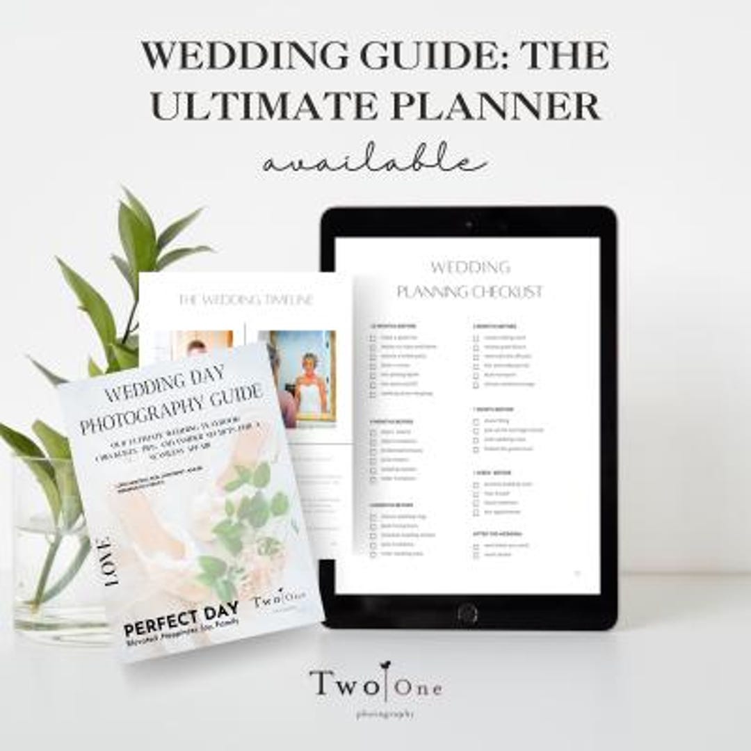 Ultimate Wedding Planner Guide | Printable Wedding Checklist | Digital ...