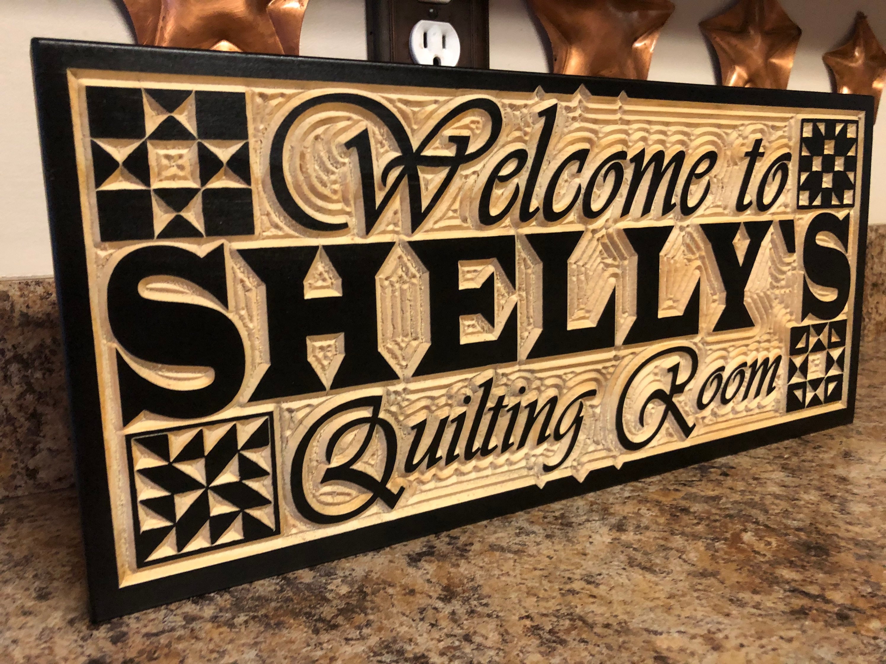 Custom Sewing Room Sign Personalized Sewing and Quilting Signs Wood ...