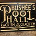 Personalized Billiards Room Pool Hall Gift Custom Carved Wood Plaque ...