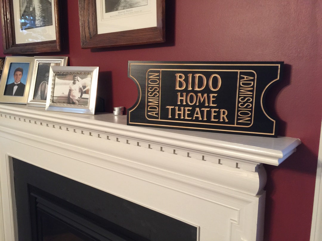 Movie Poster Movie Room Decor Basement Decor Home Sign Home Theater ...