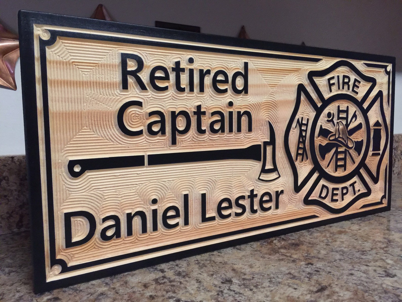 Firefighters Retirement Gift Custom Personalized Firefighters - Etsy