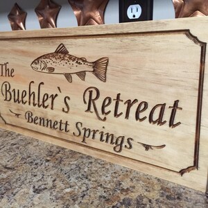 Personalized Cabin Retreat Vacation Lake House Family Home Signs House ...