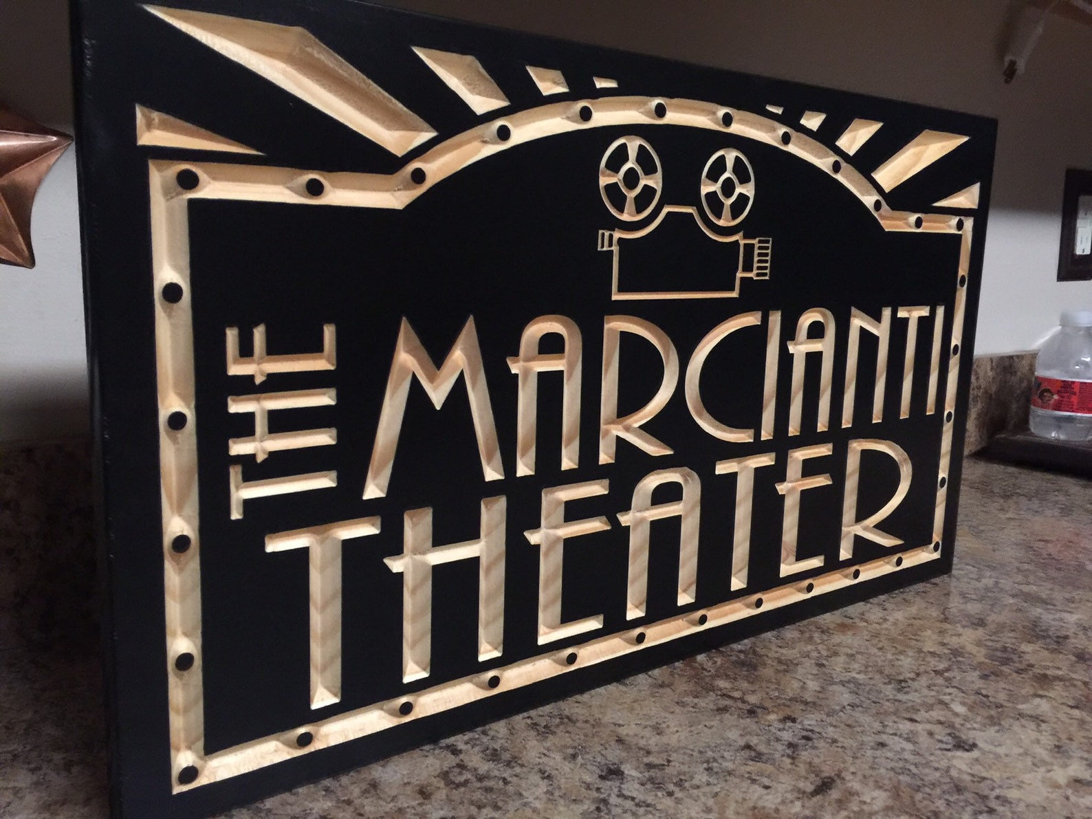 Custom Home Theater and Lounge Sign Personalized Movie - Etsy
