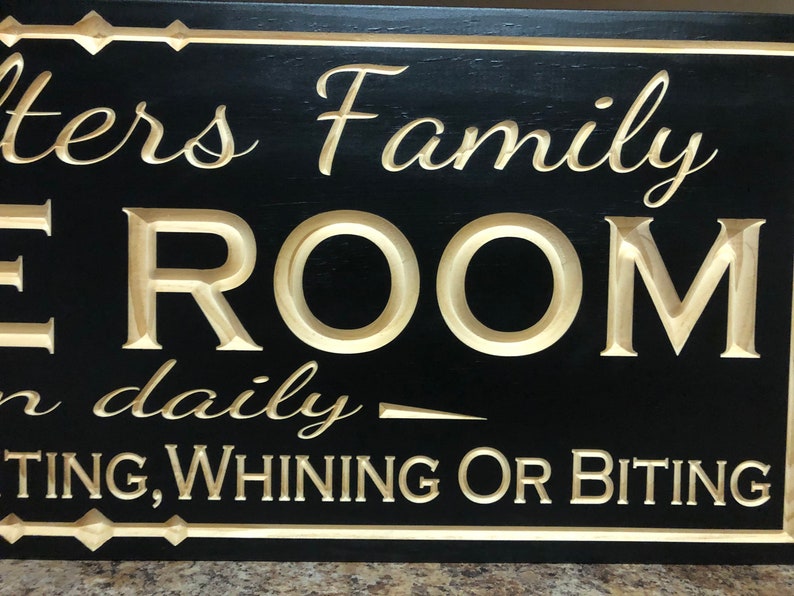 Personalized Game Room Sign Custom Family Game Room Sign Last - Etsy