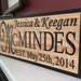 Personalized Family Name Sign, CNC Engraved Wood Plaque - Etsy