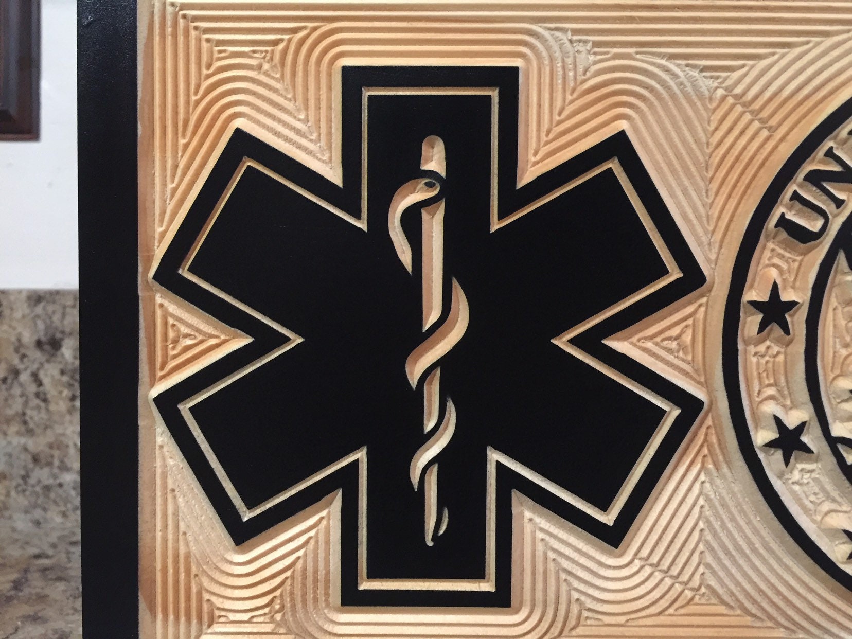 Firefighters, US Army, EMS Logo Man Cave Decor, Sign, Gift for Couple ...