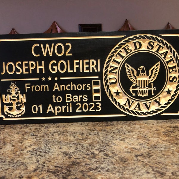 Navy Chief Warrant Officer Retired - Etsy