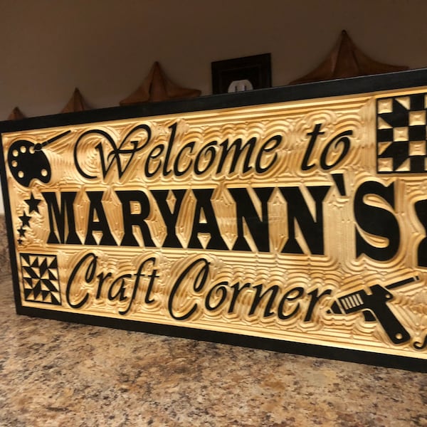 Craft Room Sign - Etsy