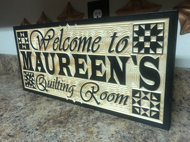 Custom Sewing Room Sign Personalized Sewing and Quilting Signs Wood ...