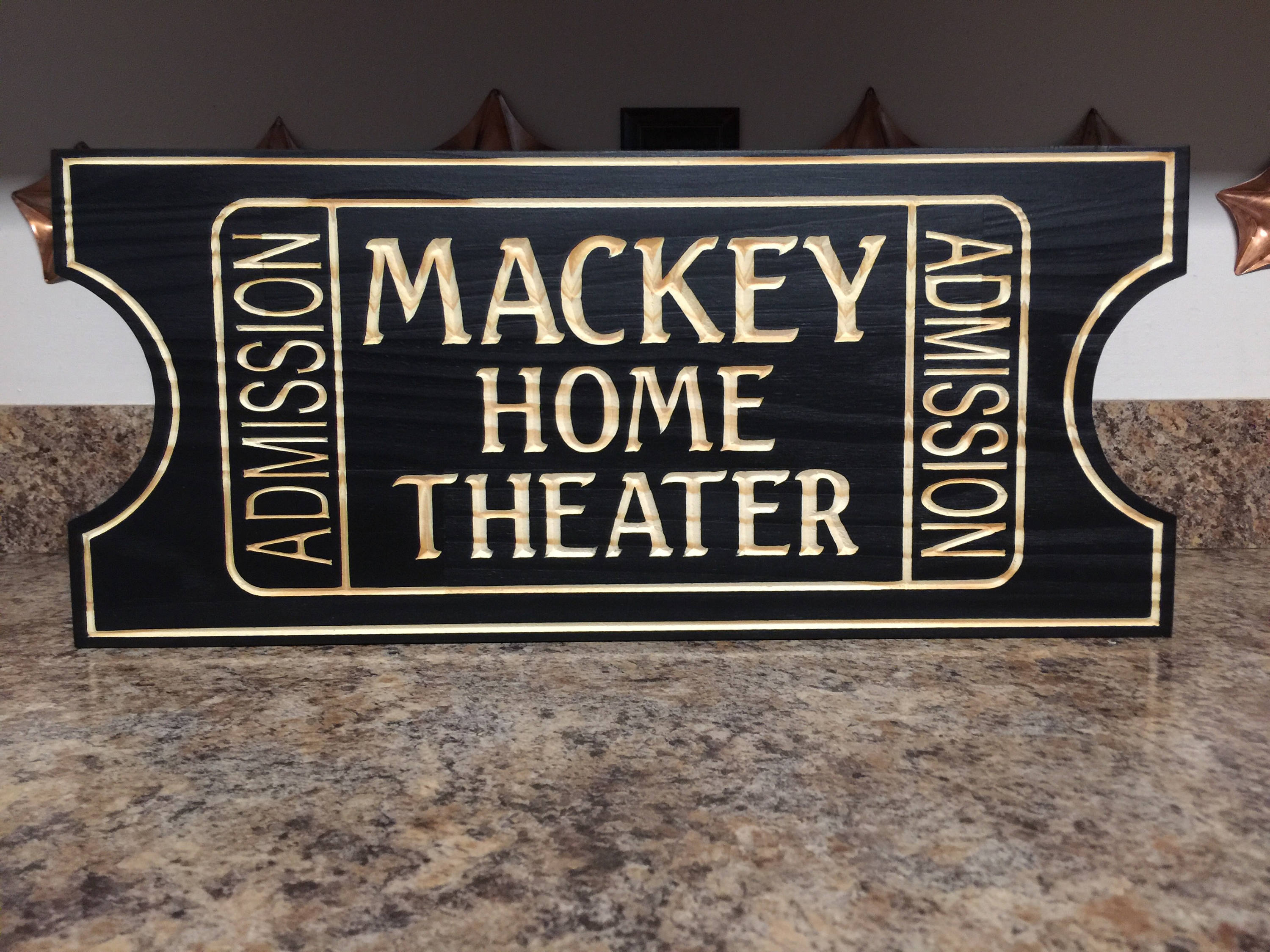 Movie Poster Movie Room Decor Basement Decor Home Sign Home Theater ...