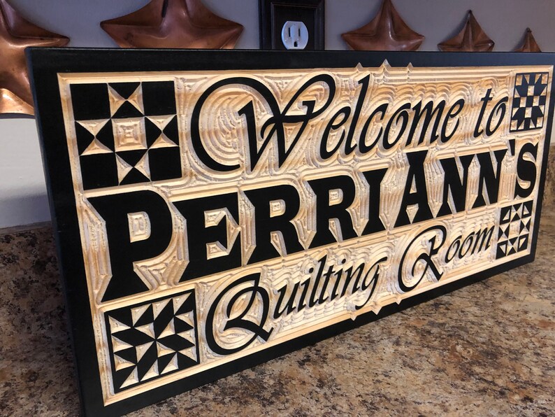 Custom Sewing Room Sign Personalized Sewing and Quilting Signs Wood ...