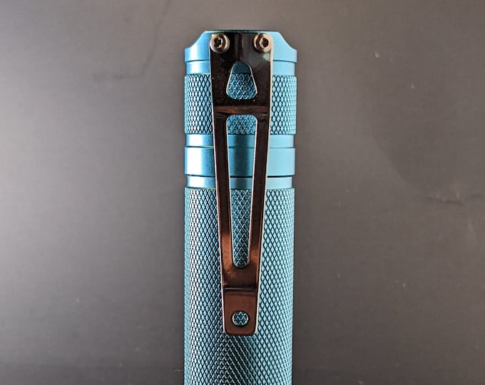 Convoy Flashlight Clip With Upgraded Screws (not the Flashlight) - Etsy