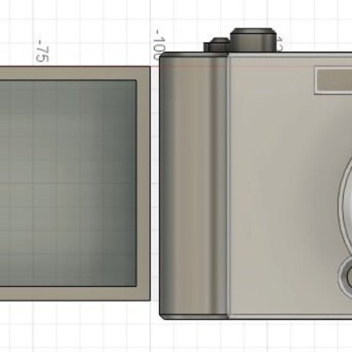 Camera-shaped Box Laser Cutting File dxf Ai Cdr Svg - Etsy