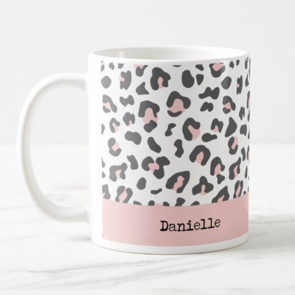 Leopard Print Mugs - Etsy