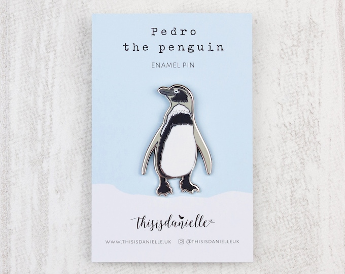 Penguin Enamel Pin Badge - Etsy