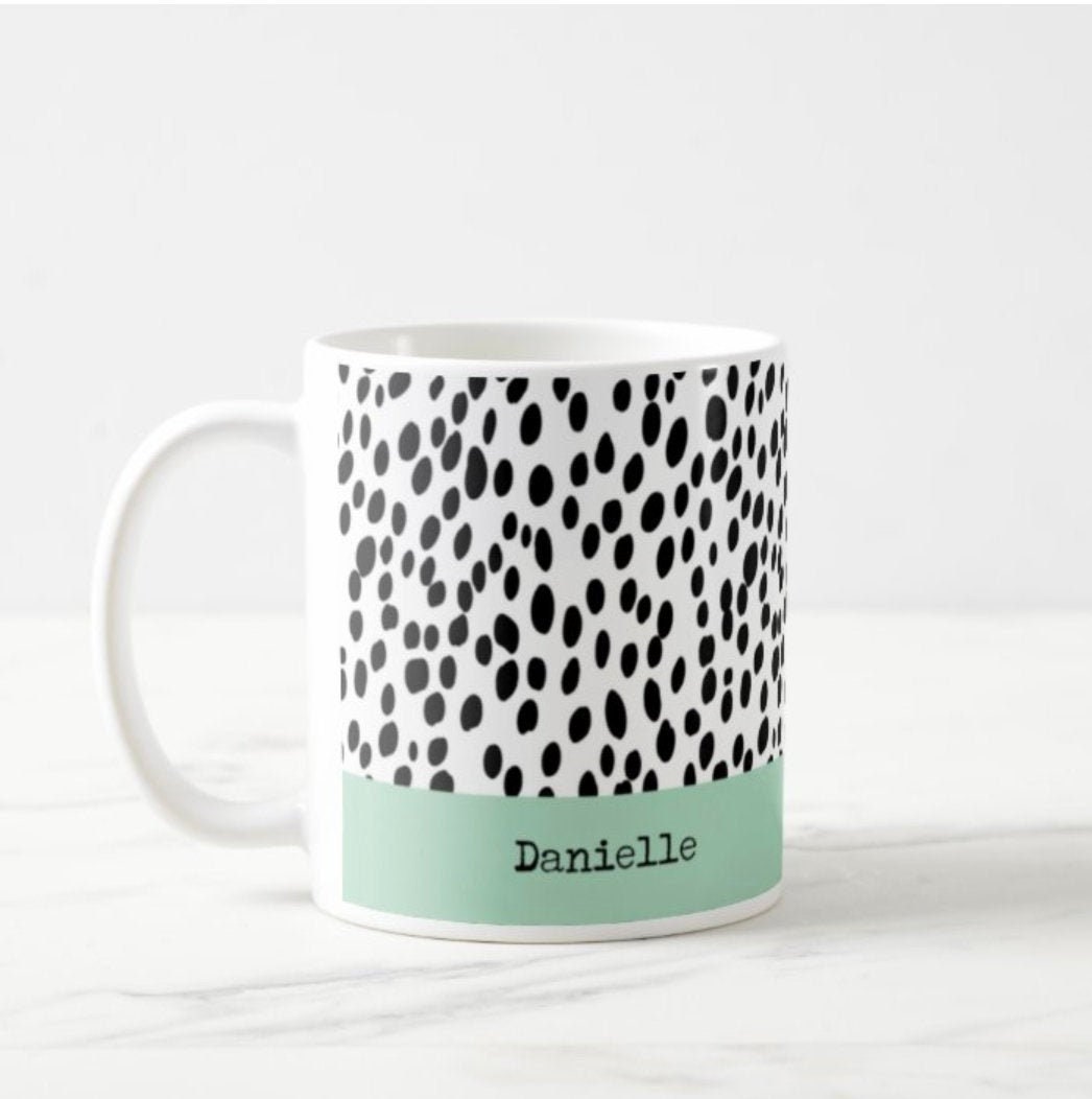 Animal Print Mug Dalmatian Spots - Etsy UK