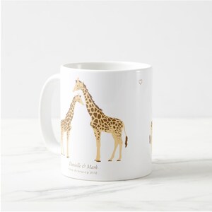 Personalised Giraffe Mug - Etsy UK