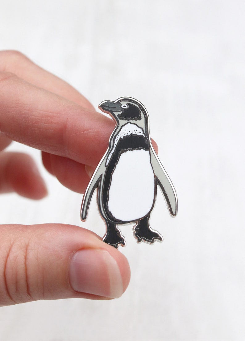 Penguin Enamel Pin Badge - Etsy UK