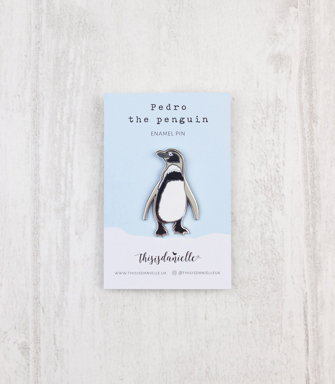 Penguin Enamel Pin Badge - Etsy