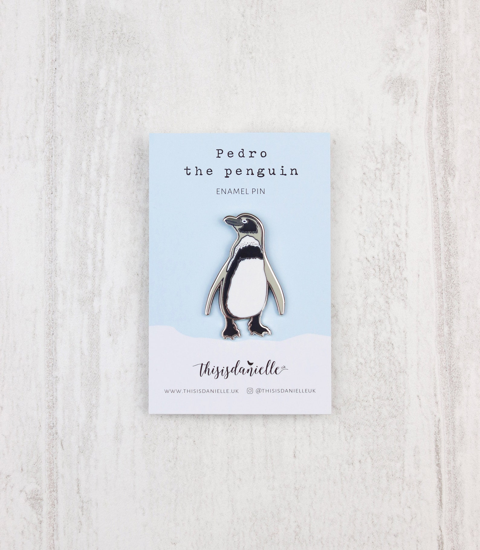 Penguin Enamel Pin Badge - Etsy UK