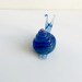 Handmade Blue Glass Snail – Artisan Glass Blown in Barcelona – Unique ...