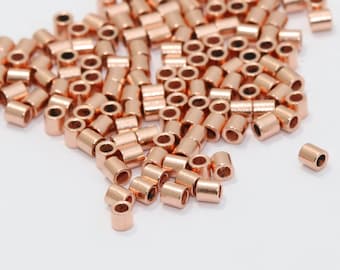 Copper crimp tubes | Etsy