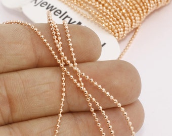 Gold Ball Chain - Etsy