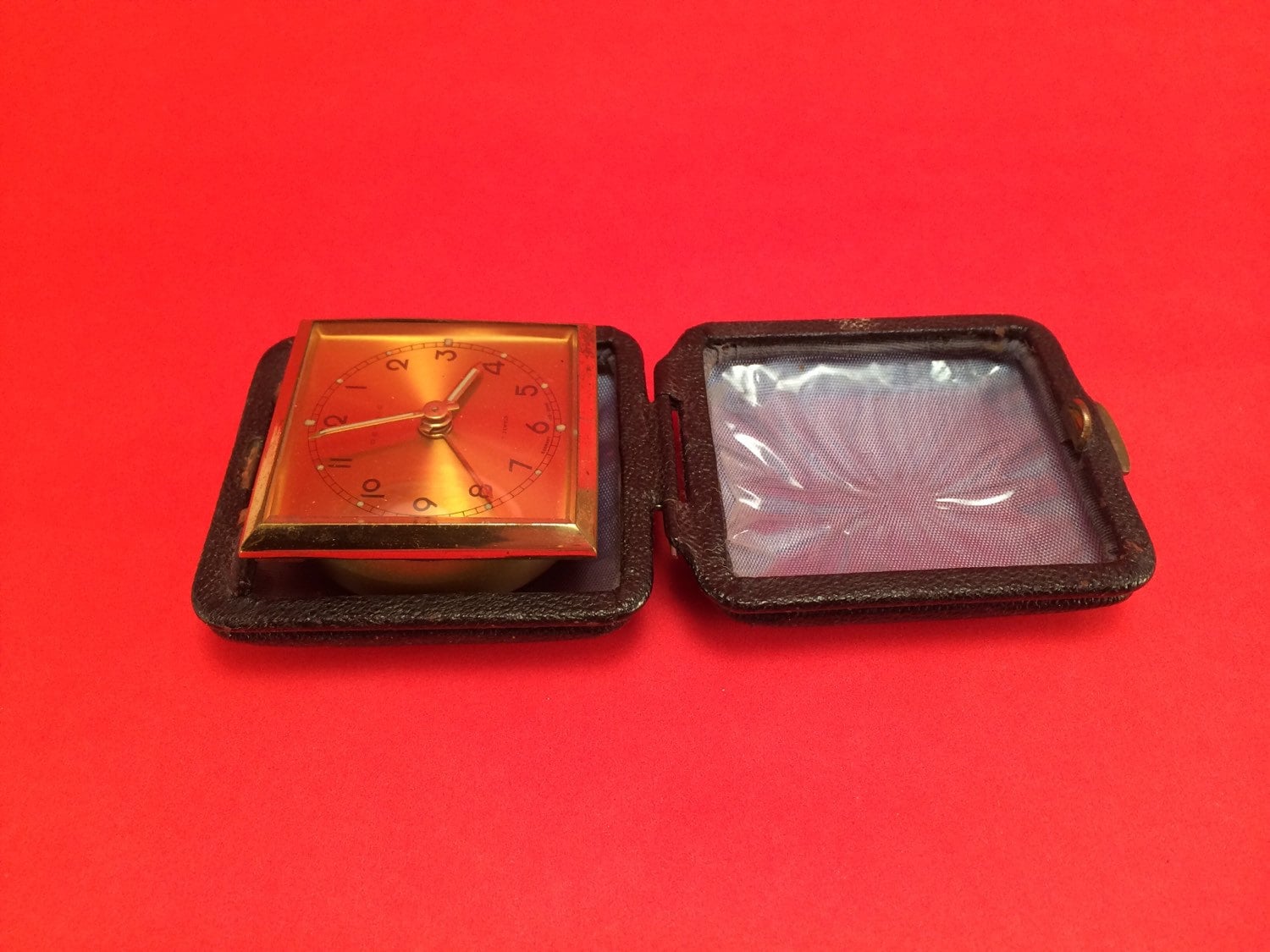 Vintage 7 Jewels Rensie Travel Clock | Etsy